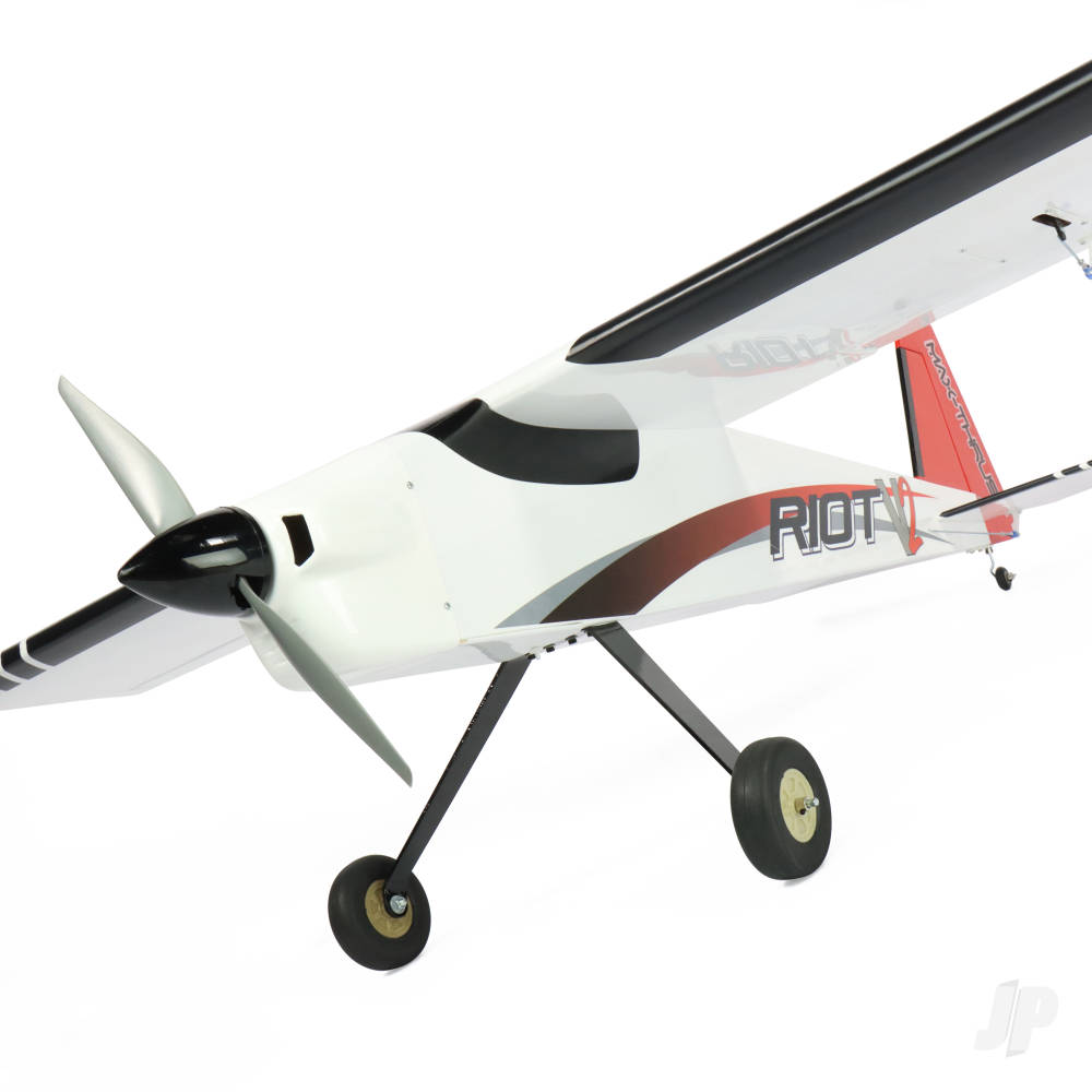 Max-Thrust Riot, Balsa Pro-Built (7.5-8.5cc / 4s) 1.38m / 54in, Red ...