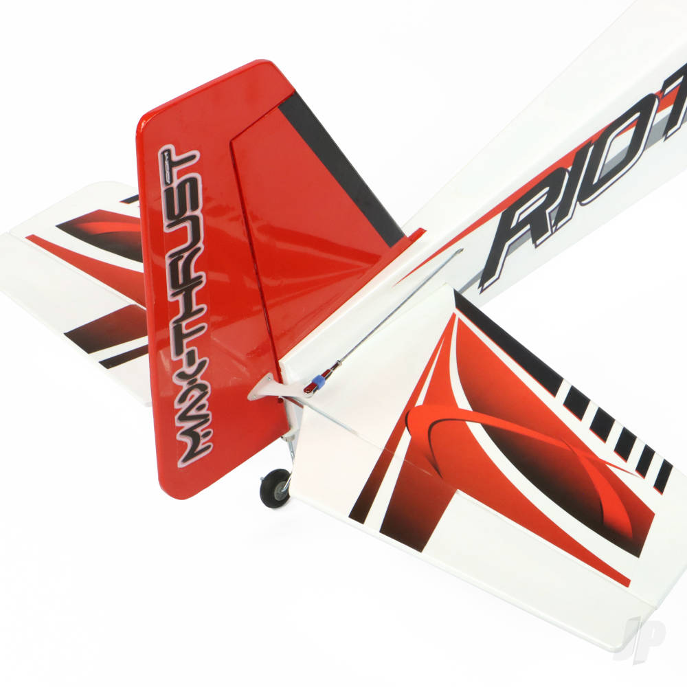 Max-Thrust Riot, Balsa Pro-Built (7.5-8.5cc / 4s) 1.38m / 54in, Red ...