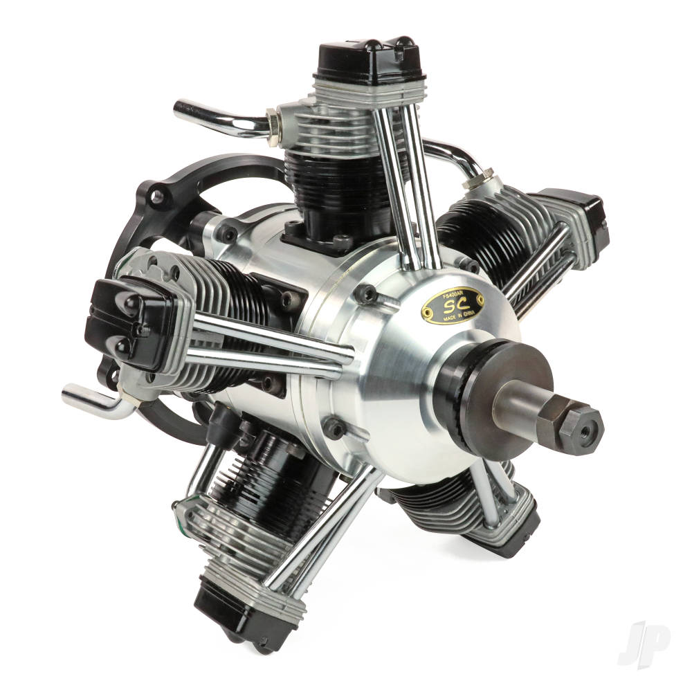 SC SC400 64cc 5 Cylinder Radial Ringed Engine | 4-Stroke - JPerkins.com