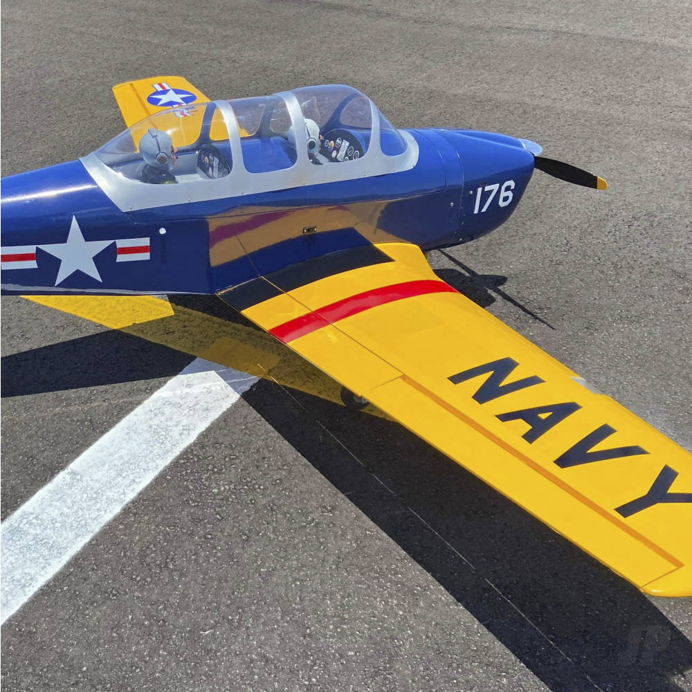 Seagull T-34C Turbo Mentor (20-22cc / 8s-9s) 1.9m / 75in, Blue with ...