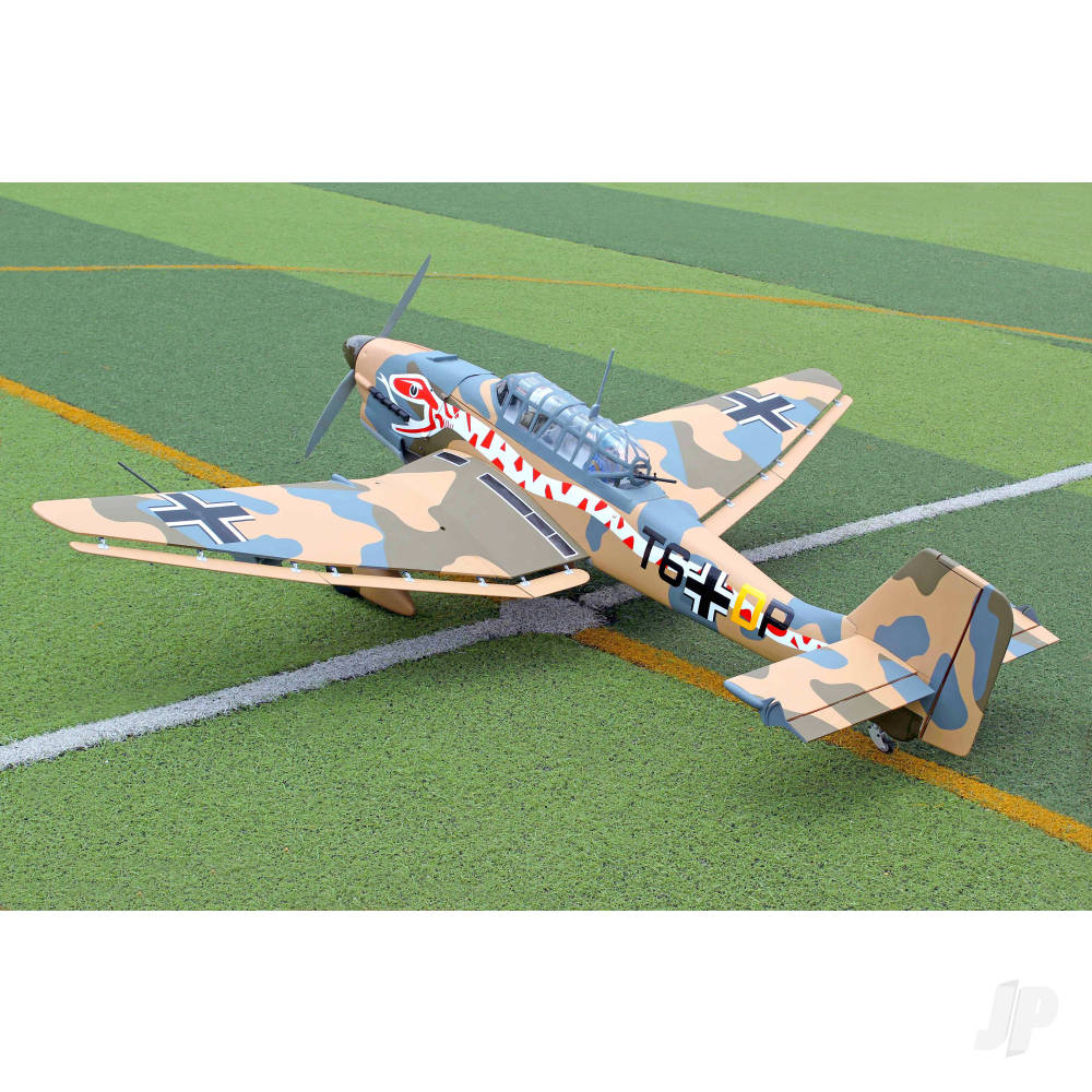 Seagull JU-87 Stuka, Giant Scale (40-50cc) 2.29m / 90in, Desert Snake ...