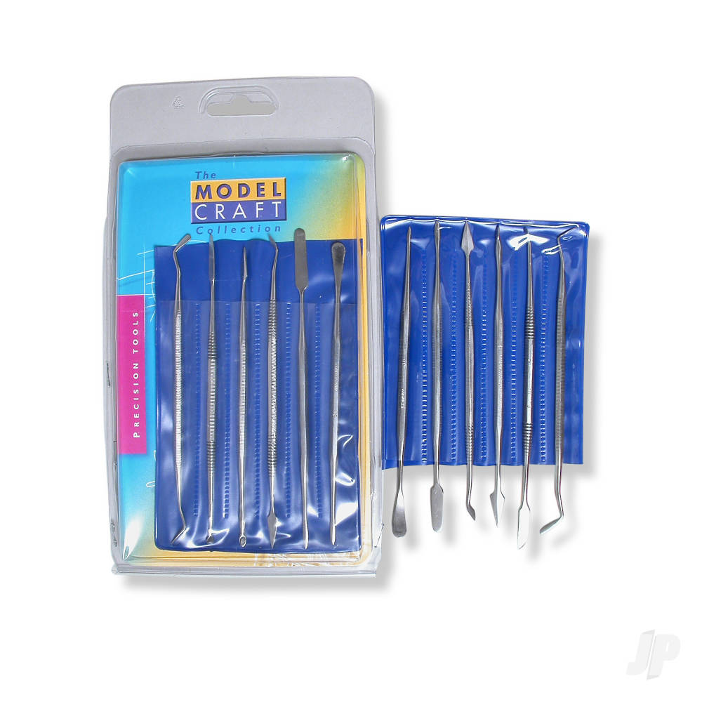 Modelcraft Set of Stainless Steel Carvers (6) (PDT5200) | Workbench ...