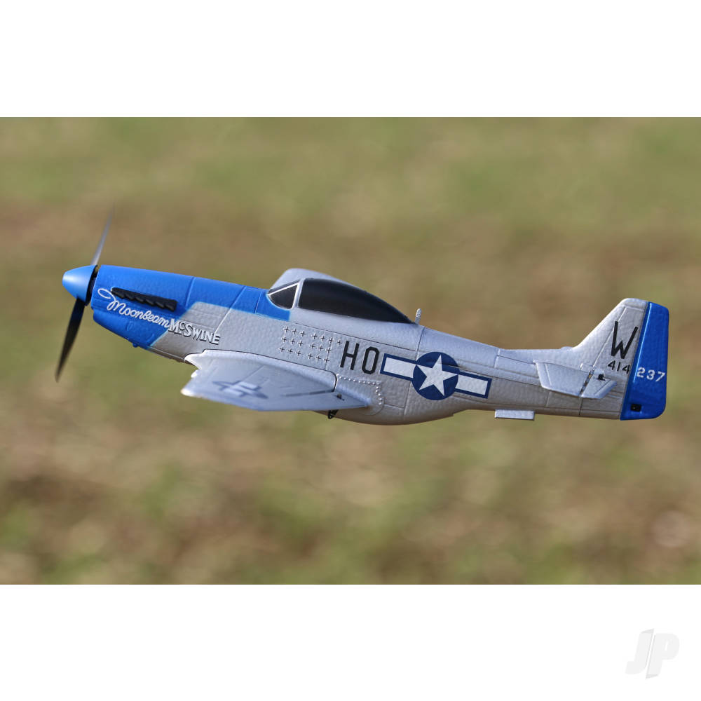 Top RC Mini P-51D RTF – Mode 1 (450mm) | RC Models - JPerkins.com
