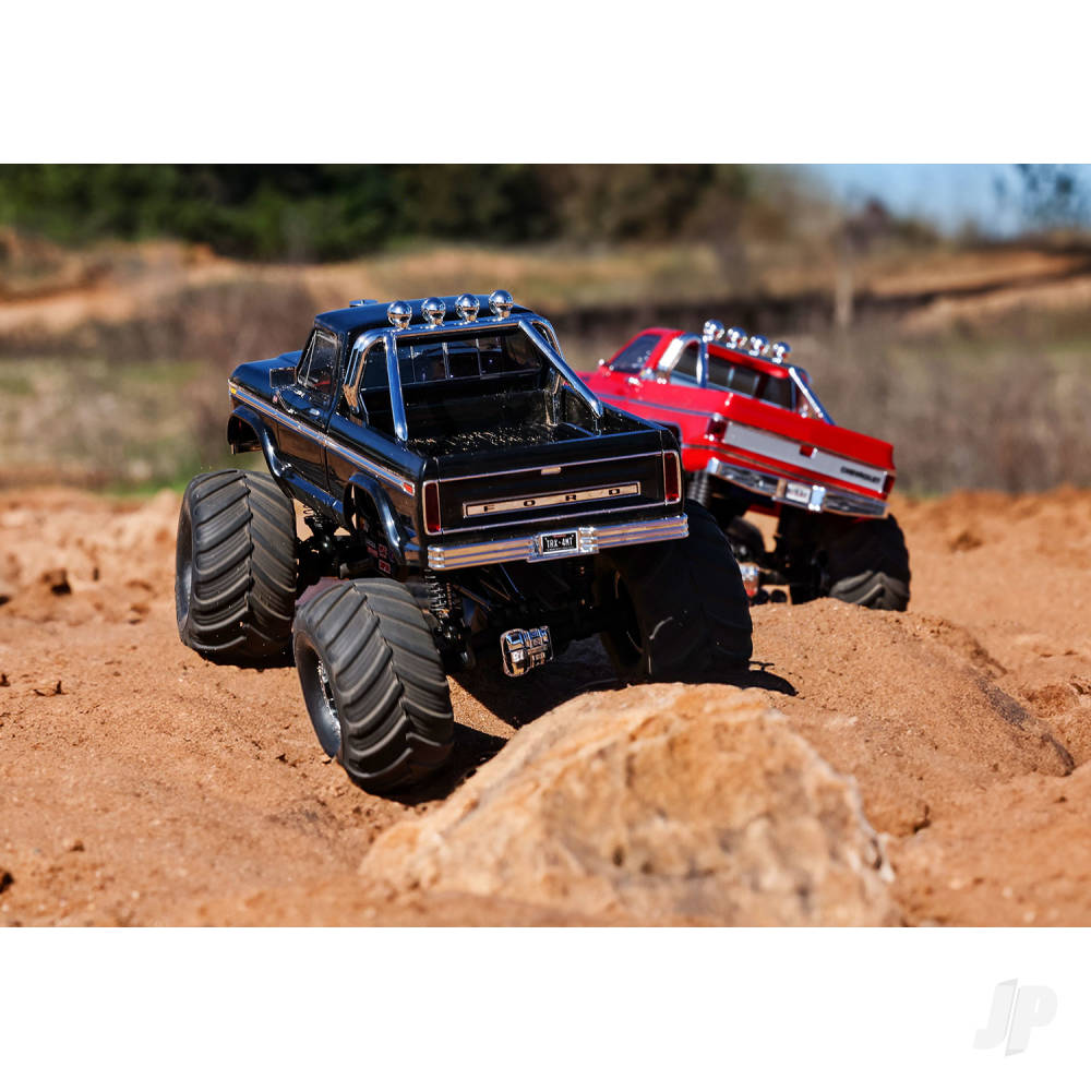 Traxxas TRX-4MT Ford F-150 1:18 4WD Electric Monster Truck, Black (+ TQ ...