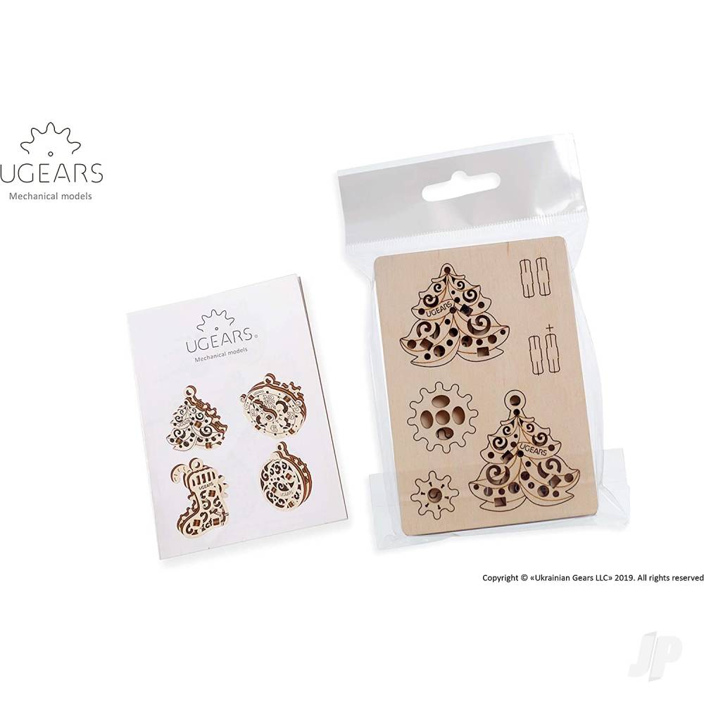 UGears U-Fidget Happy New Gear | U-Fidget - JPerkins.com