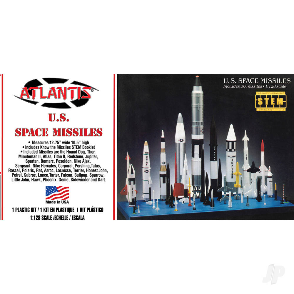 Atlantis Models U.S. Space Missiles 36 Missiles | Static Models ...