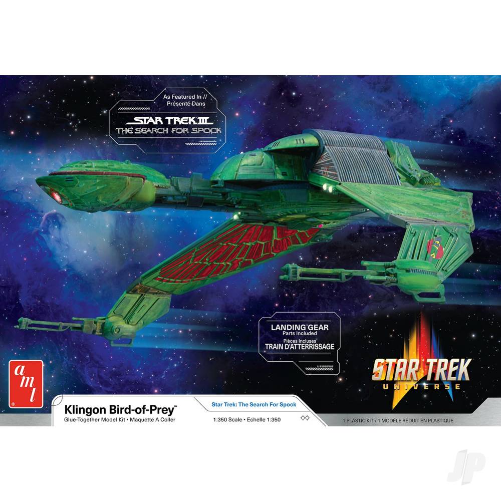 AMT 1:350 Star Trek Klingon Bird of Prey | Static Models - JPerkins.com