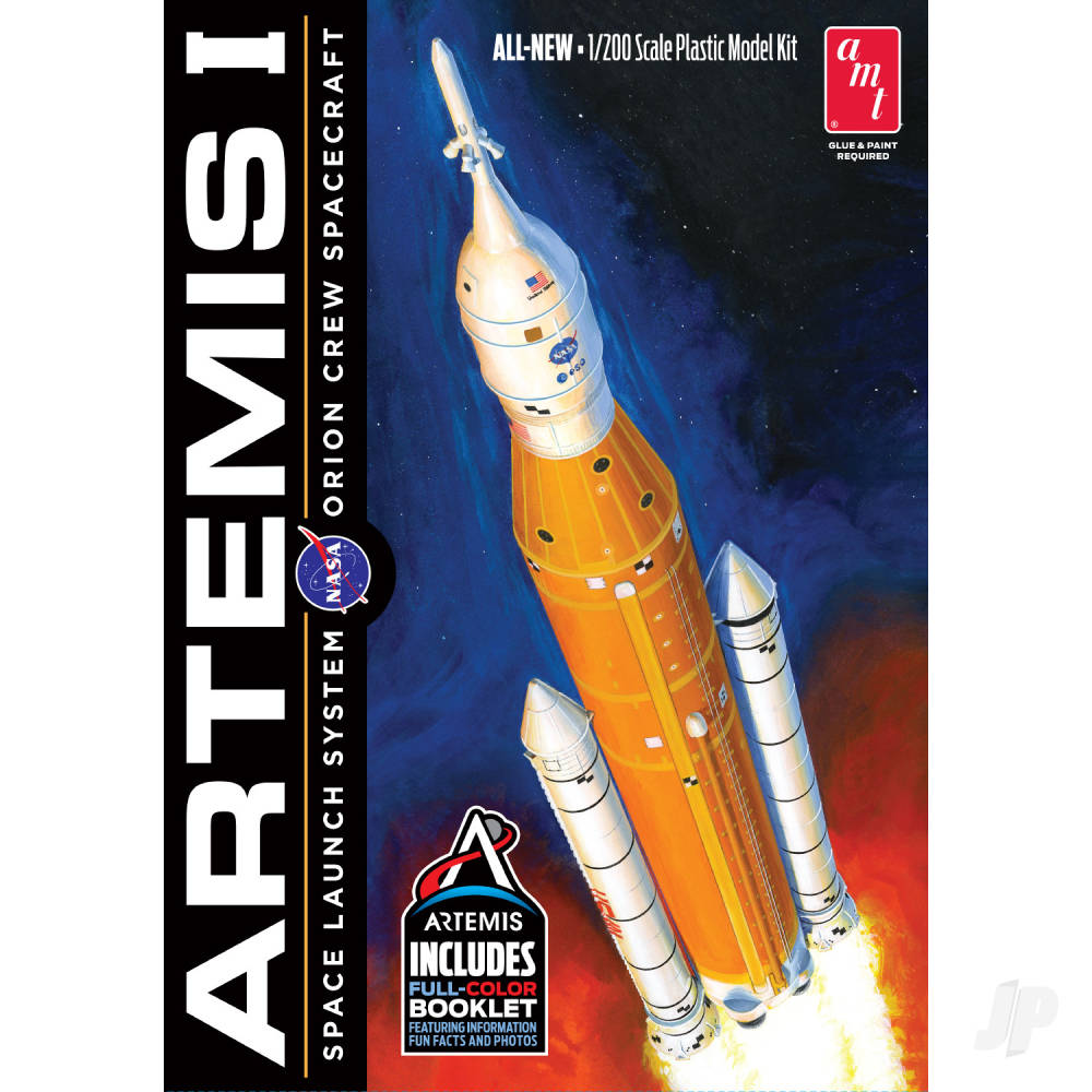 AMT 1:200 NASA Artemis-1 Rocket Model Kit | Static Models - JPerkins.com