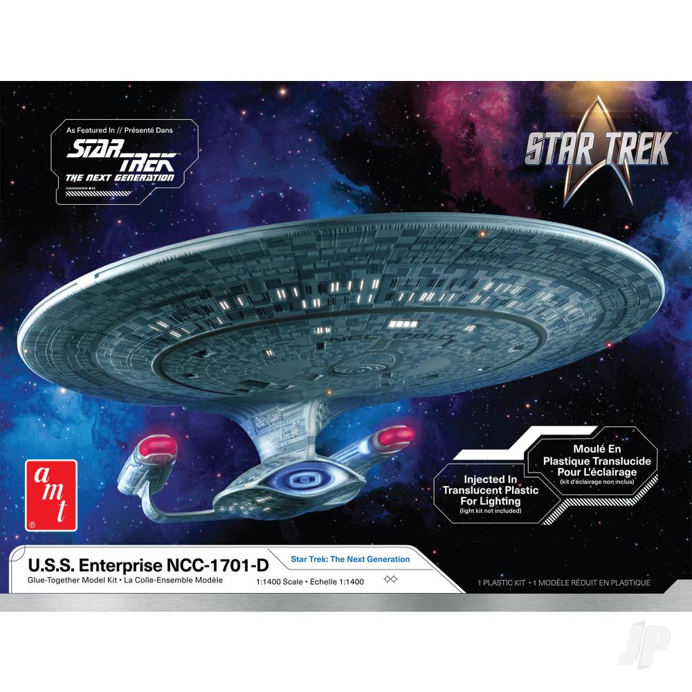 AMT Star Trek: The Next Generation U.S.S. Enterprise NCC-1701-D ...
