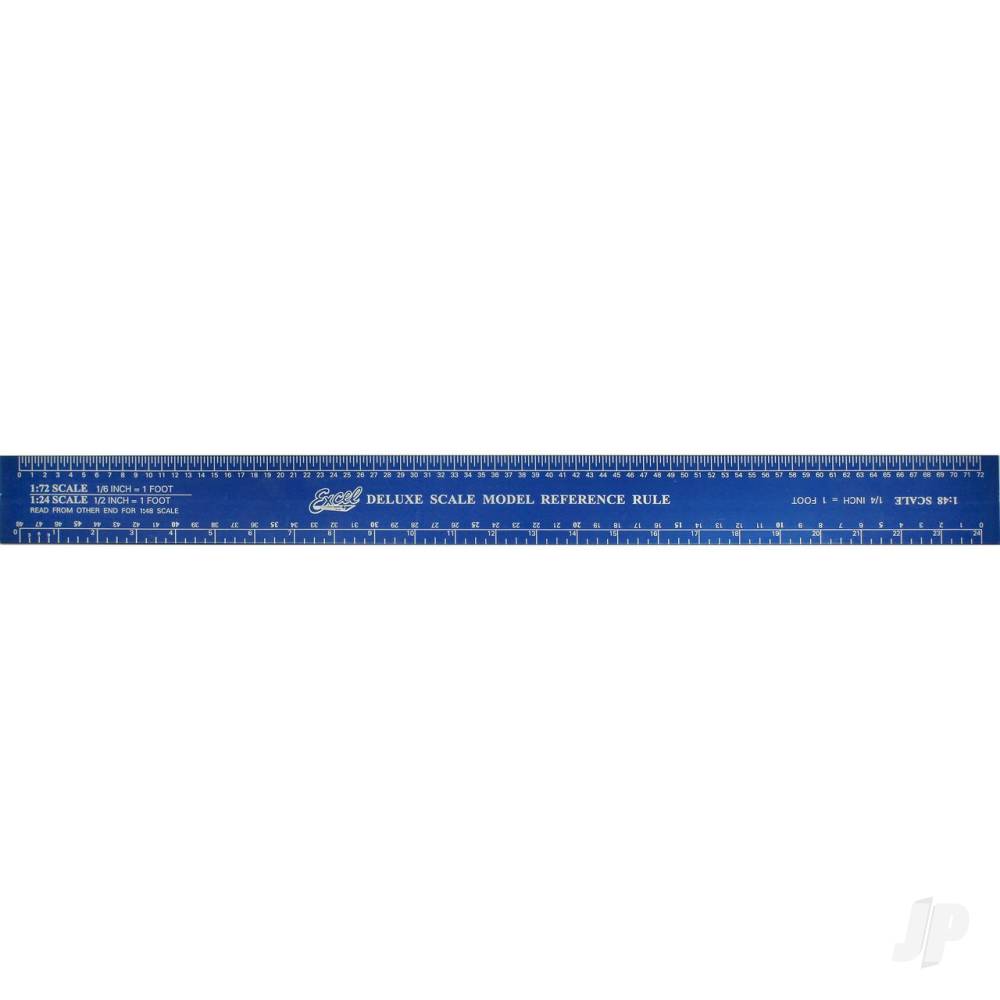 Excel 12in Deluxe Scale Model Reference Ruler | Tools - JPerkins.com
