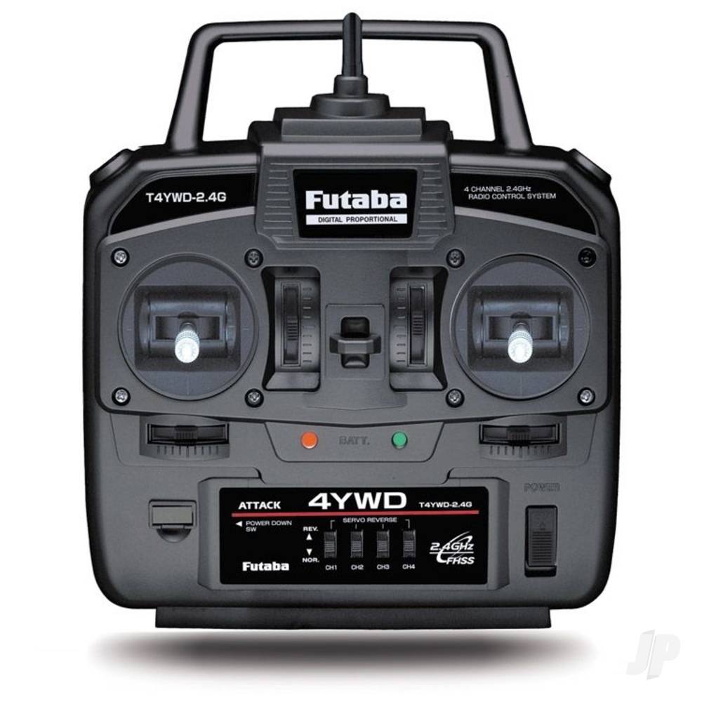 Futaba T4YWD 4-Channel Surface Radio with R214GFE Rx | Radios ...