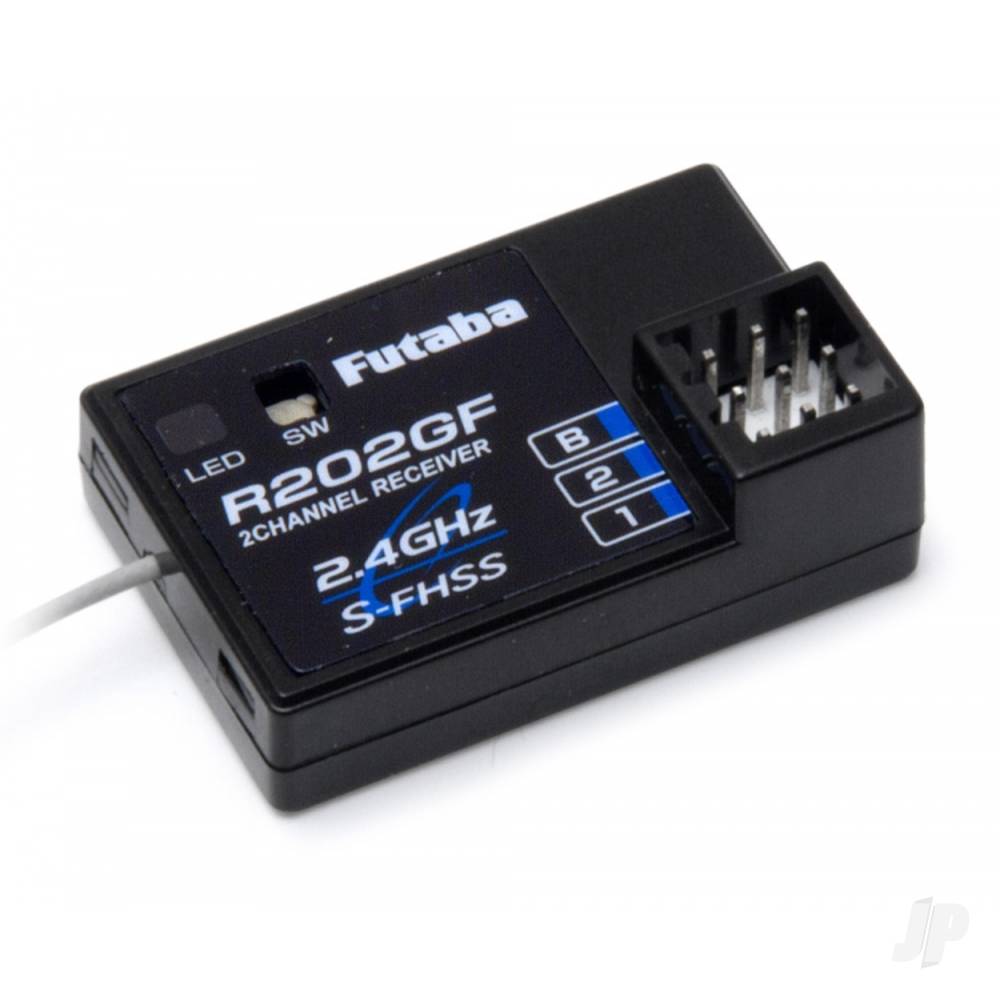 Futaba R202GF 2-Channel (PWM) Surface Receiver S-FHSS / FHSS ...