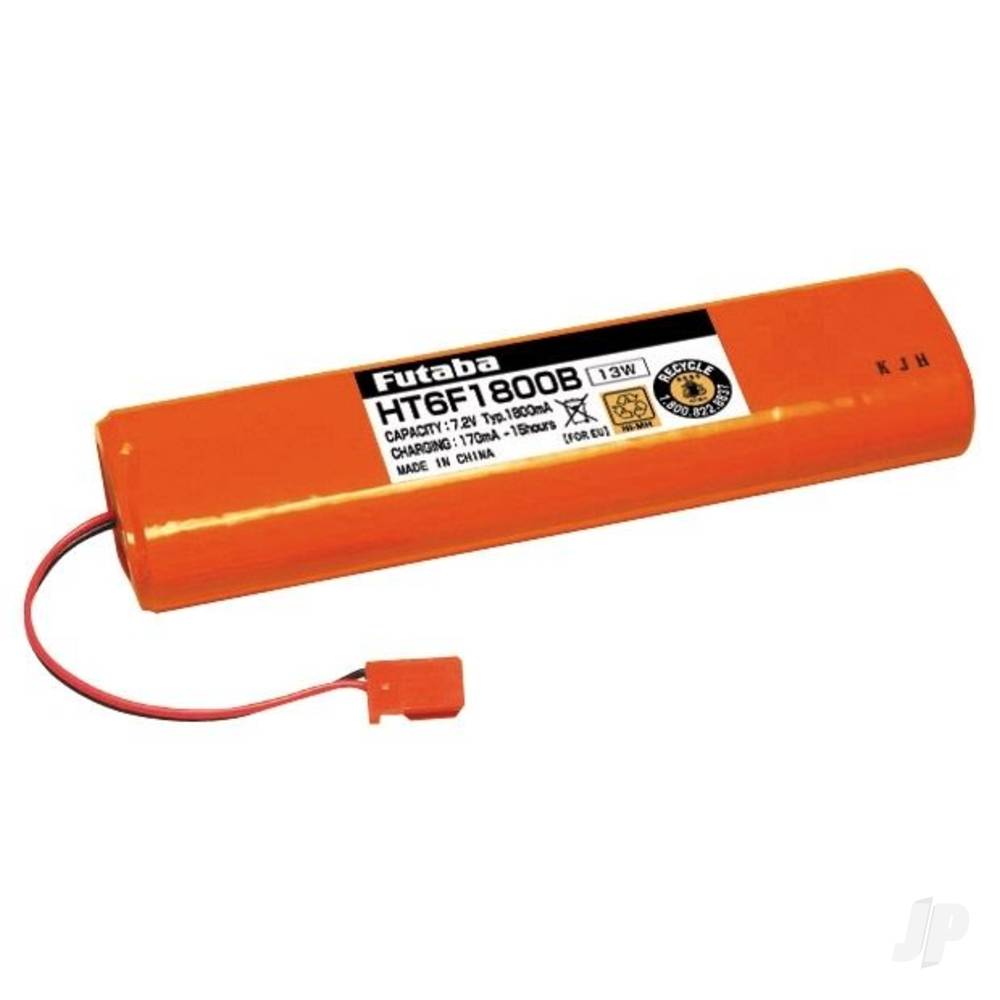 Futaba HT6F1800B 7.2V 1800mAh NiMH Transmitter Battery for 8FG/12FG Tx ...