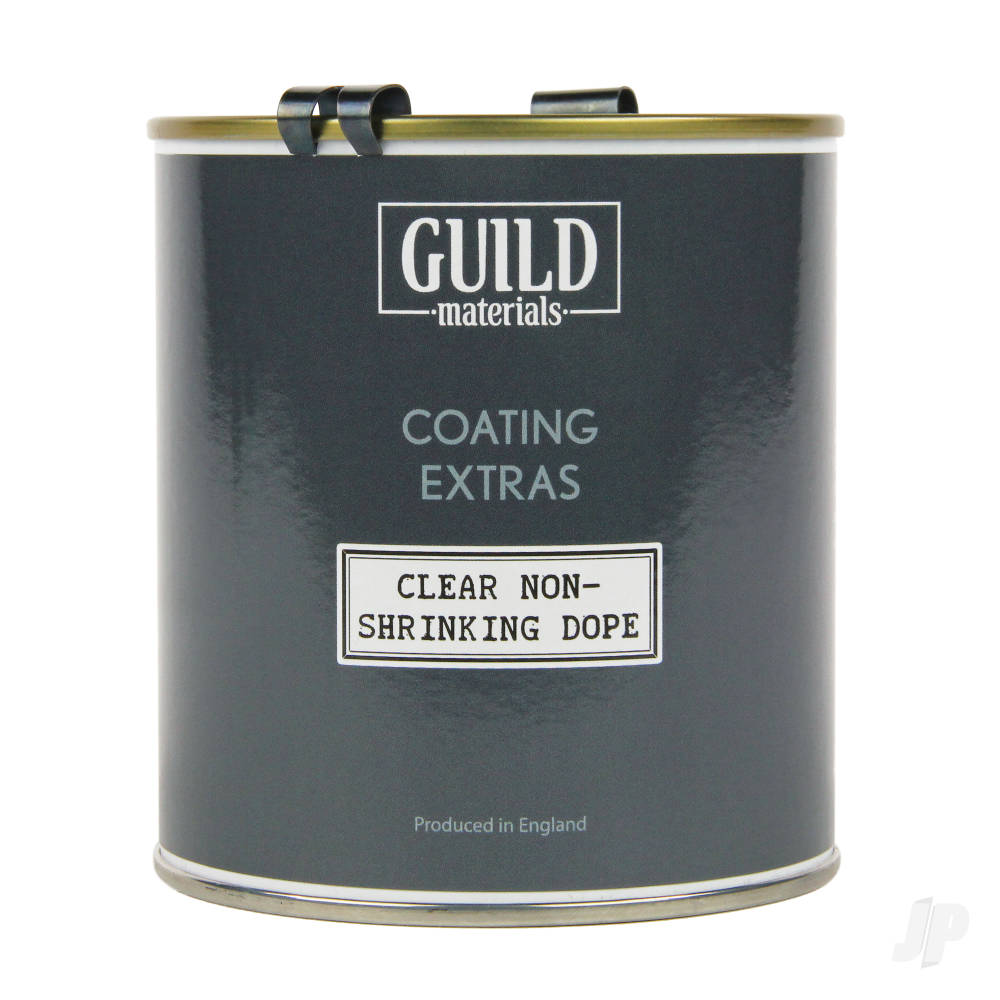 Guild Lane Clear Non-Shrinking Dope (500ml Tin) | Coatings - JPerkins.com