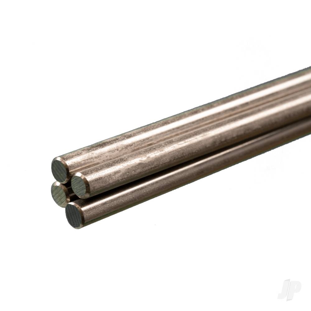 K&S Stainless Steel Round Rod, 1/4 x 36in (Bulk Pack of 4 Items ...