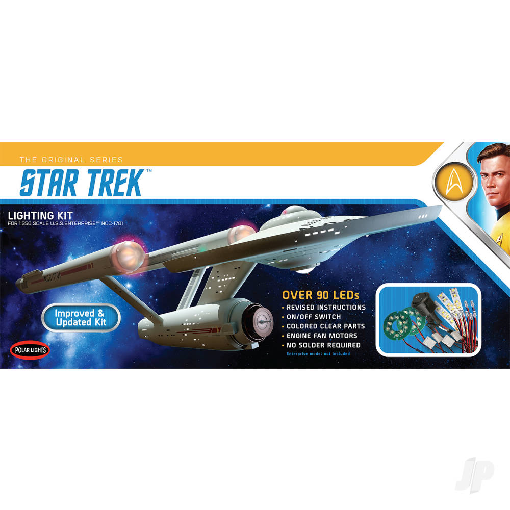Polar Lights Star Trek: TOS U.S.S. Enterprise Light Kit | Spares ...