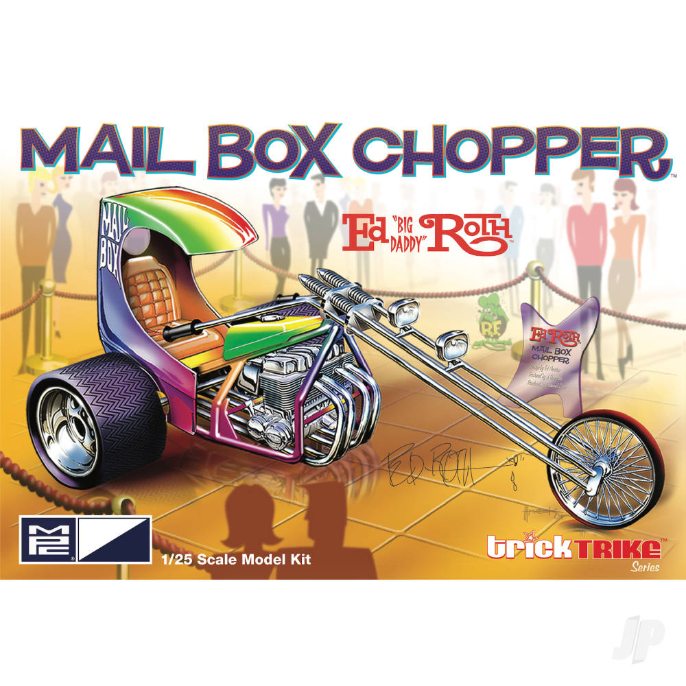 MPC 1:25 Ed Roth Mail Box Clipper | Static Models - JPerkins.com