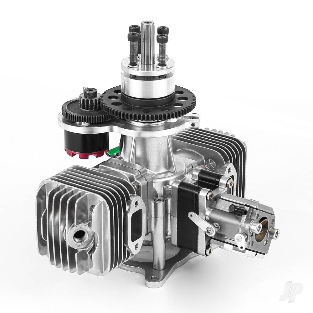 Stinger Engines 70cc Petrol 2-Stroke Twin Cylinder Engine with Electric ...