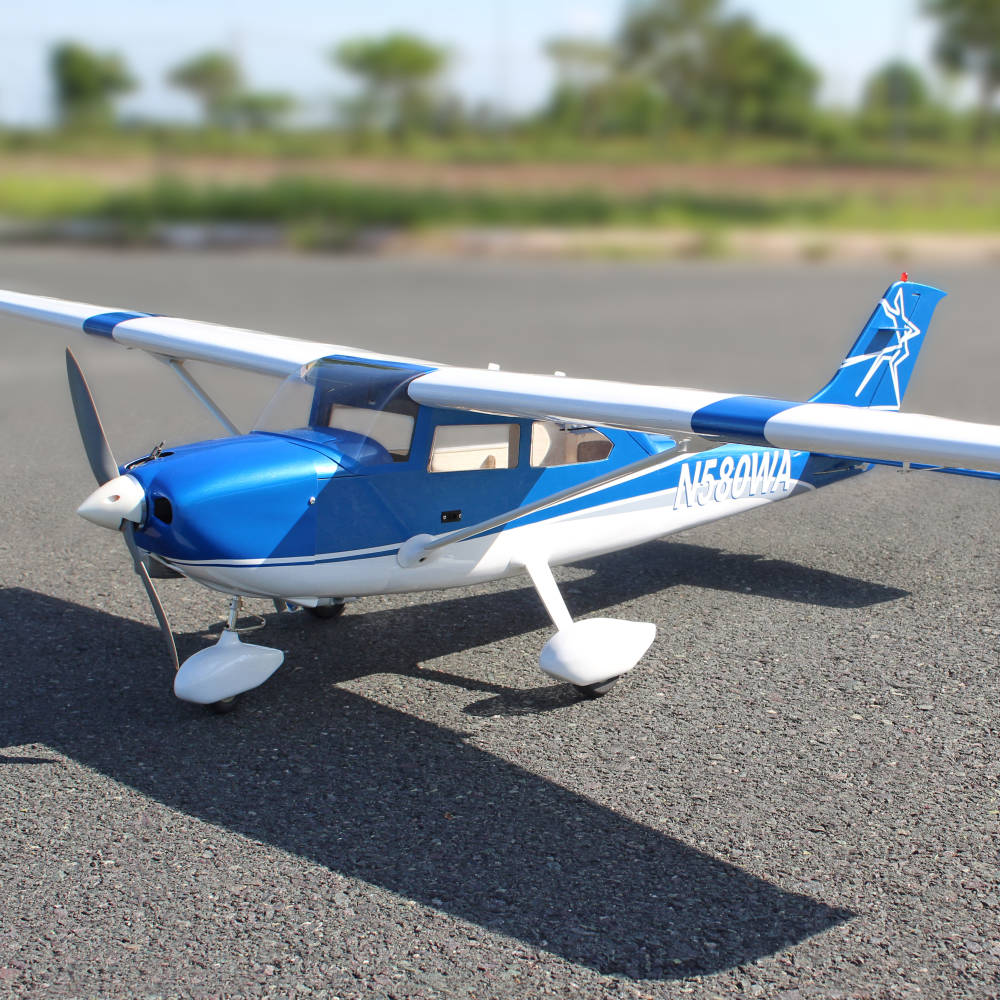Seagull Cessna Turbo Skylane 182 (10cc / 4s) 1.75m / 69in, Blue ...
