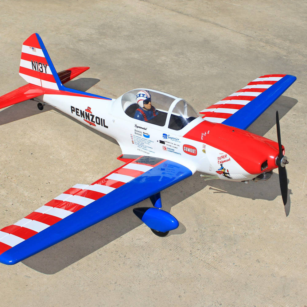 Seagull Super Chipmunk, Art Scholl (15cc / 6s-8s) 1.60m / 63in | Models ...