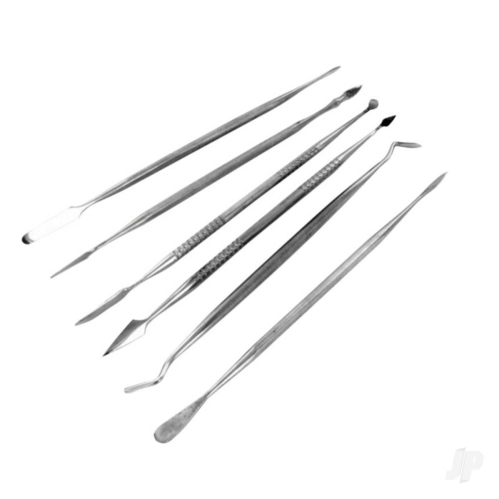 Modelcraft Set of Stainless Steel Carvers (6) (PDT5200) | Workbench - JPerkins.com
