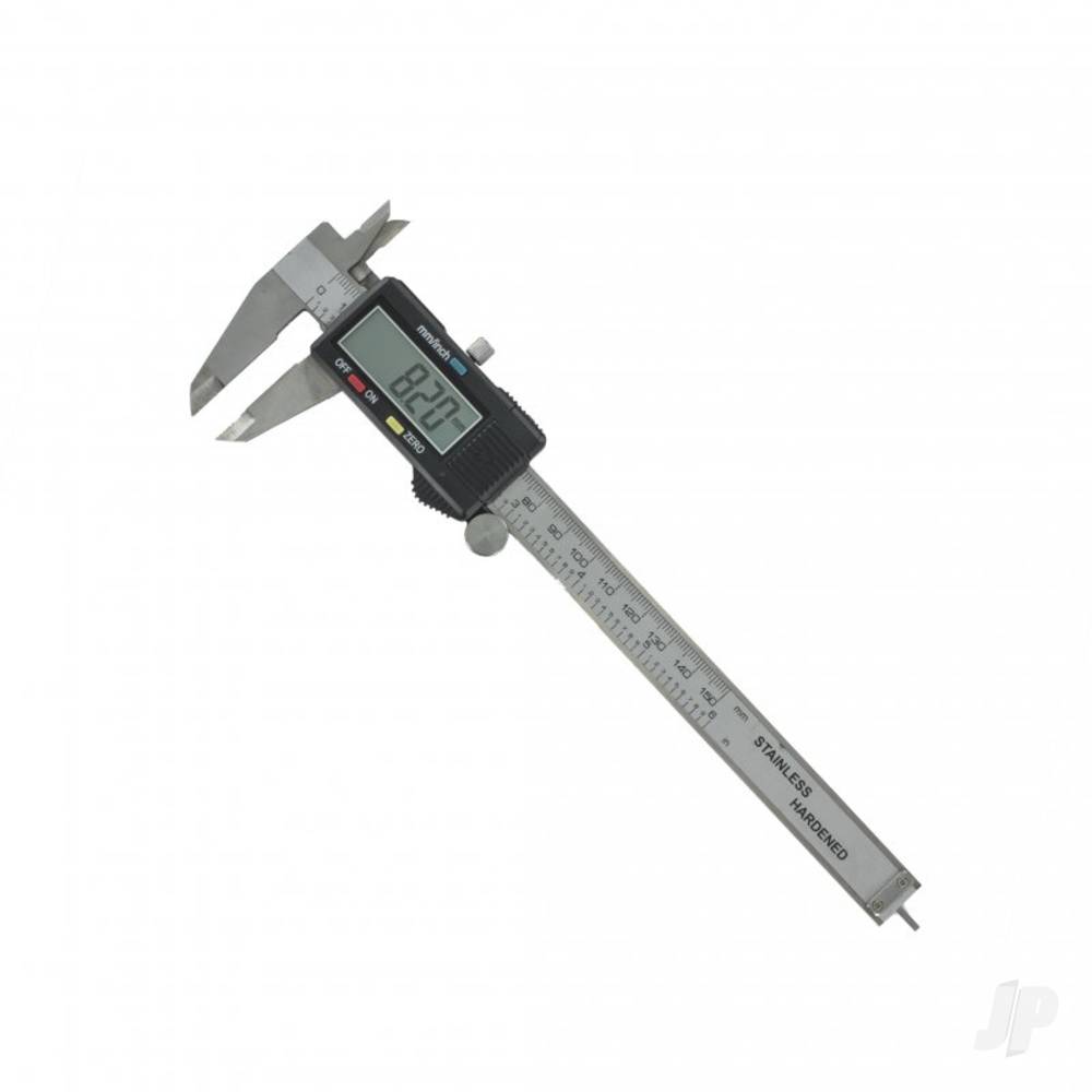 Modelcraft 150mm Metal 4-Way Digital Caliper | Workbench - JPerkins.com
