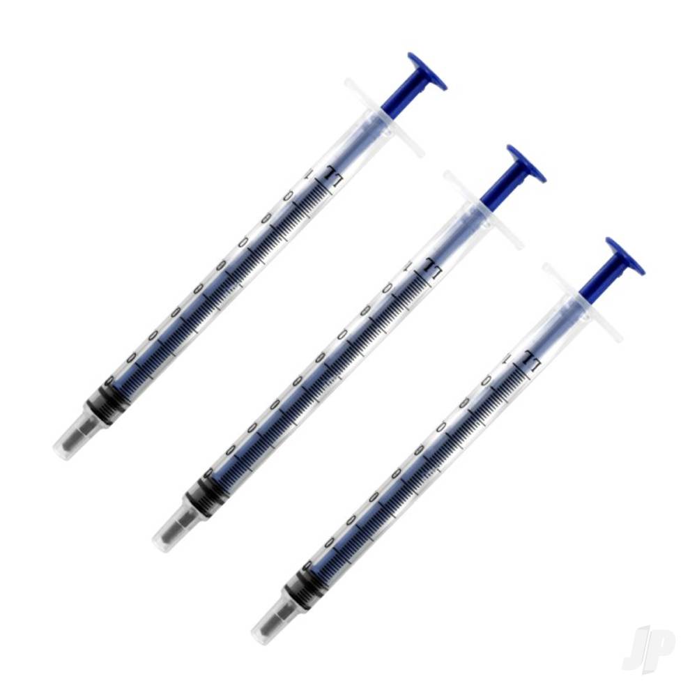Modelcraft 3x1ml Syringes (Pol1001/3) | Workbench - JPerkins.com