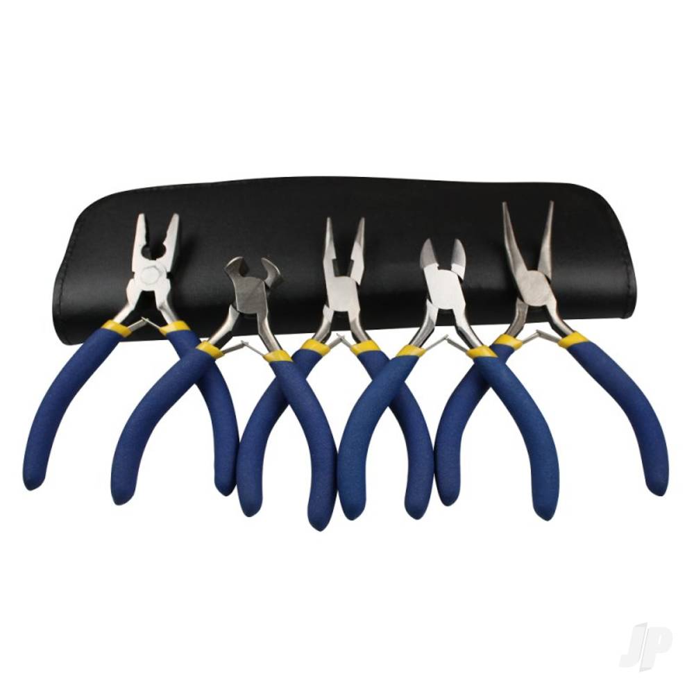 Modelcraft 5pc Mini Plier Set & Case (Ppl6000) | Workbench - JPerkins.com