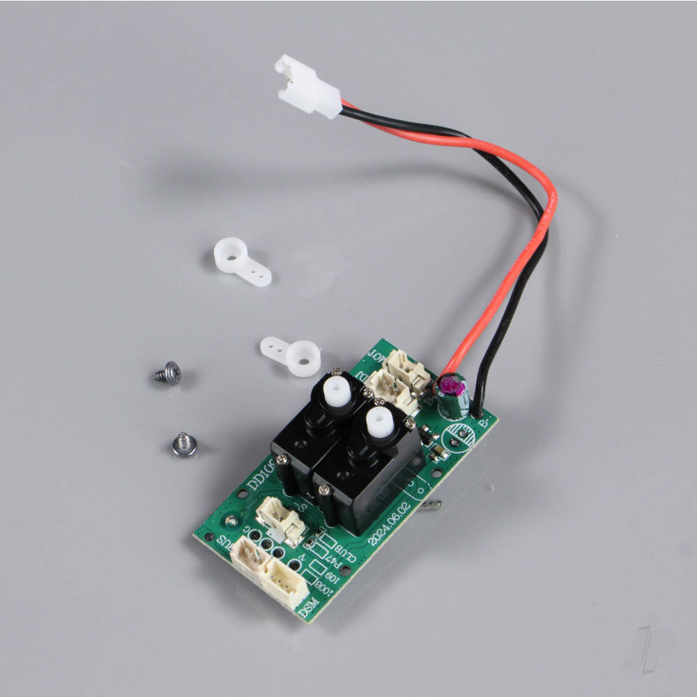 Top RC Receiver with Gyro and Surface Mounted Servos (for SF260 ...