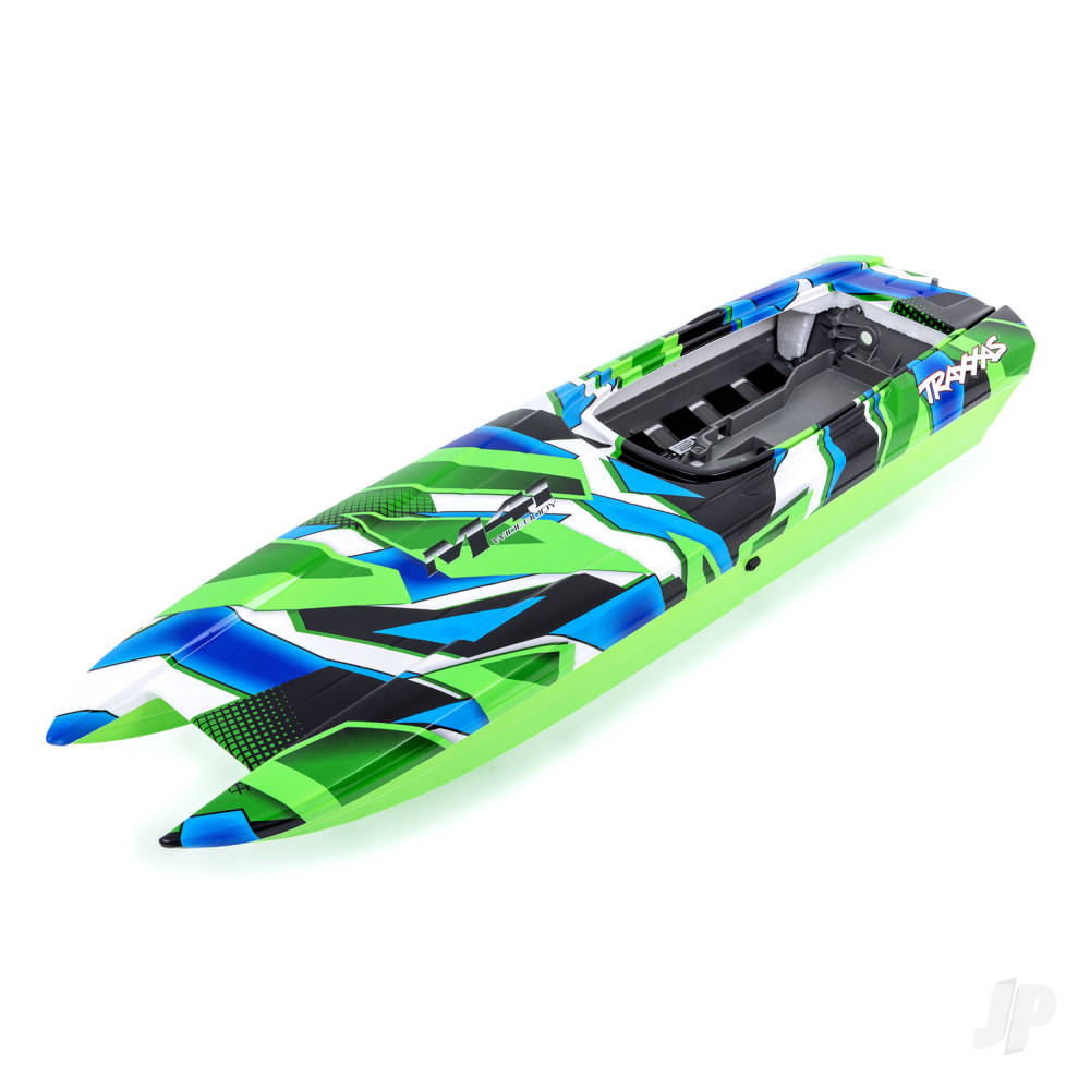 Traxxas Hull, DCB M41, green graphics (fully assembled) | Spares ...