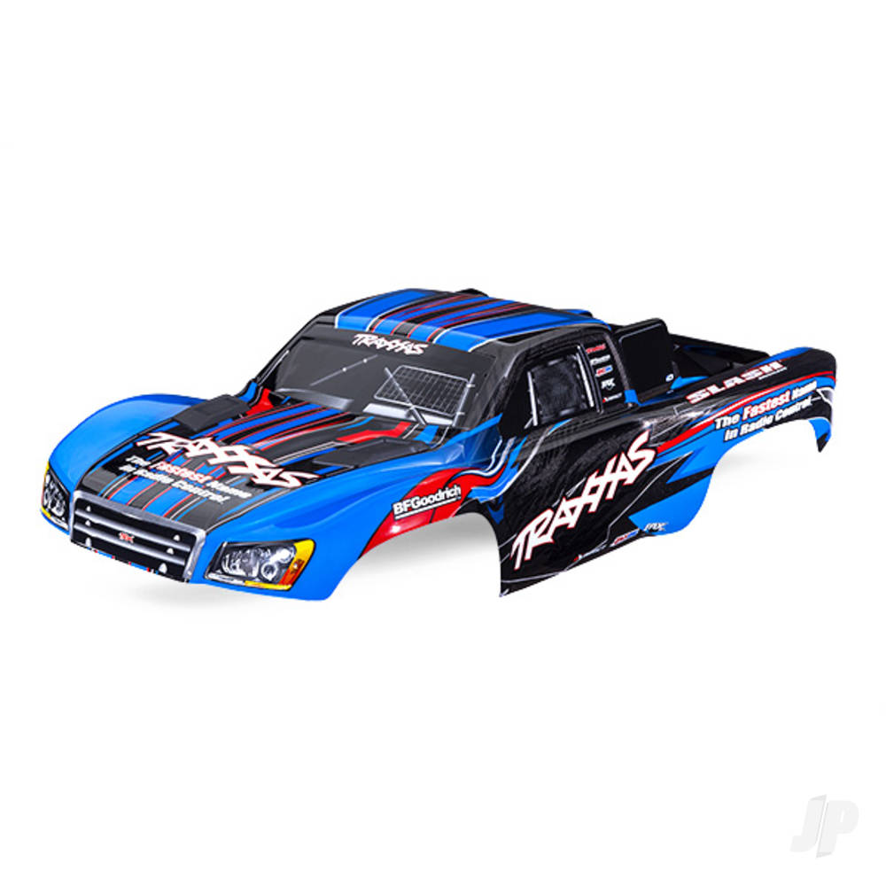 Traxxas Body, Slash 2WD (also fits Slash VXL & Slash 4X4), Blue ...