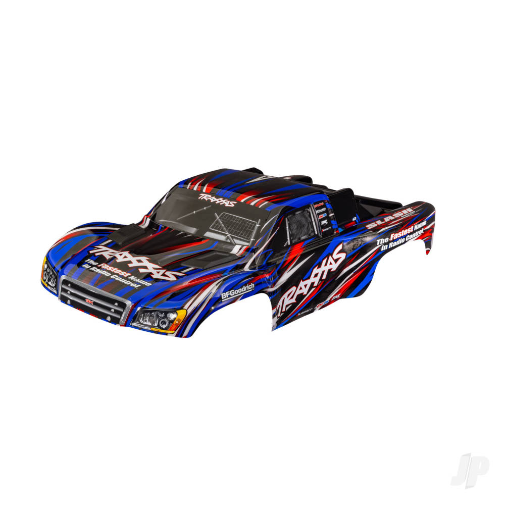Traxxas Body, Slash 4X4 (also fits Slash VXL & Slash 2WD), Blue ...