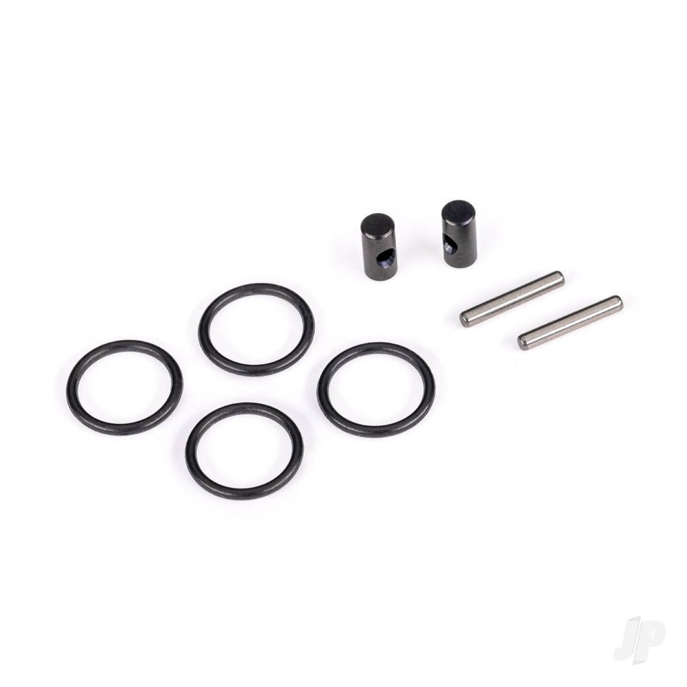 Traxxas Rebuild kit, 4-Tec 2.0 steel constant-velocity driveshafts (includes pins & o-rings for ...
