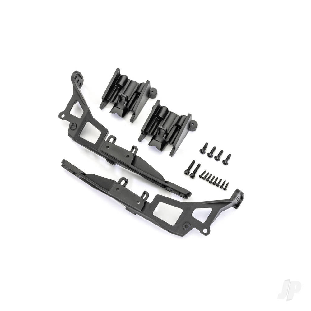 Traxxas Body mounts (front & rear) (left & right)/ 2.6x10mm BCS (4)/ 1 ...