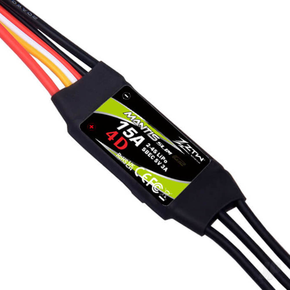 ZTW Mantis Slim 15A G2 (2-4 cells) | ESC - Aircraft - JPerkins.com