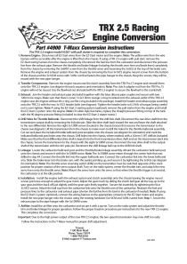 Traxxas TRX5406 - Traxxas TRX 3.3 Engine Mulit Shaft Without Starter ...